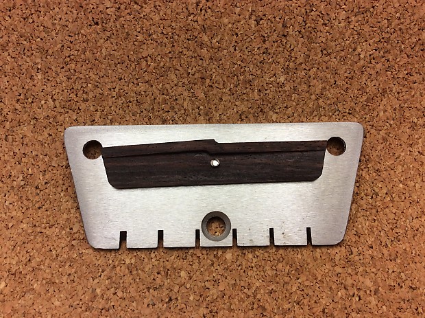 Upgraded Zamm Machined RAW Steel Bridge for Danelectro | Reverb