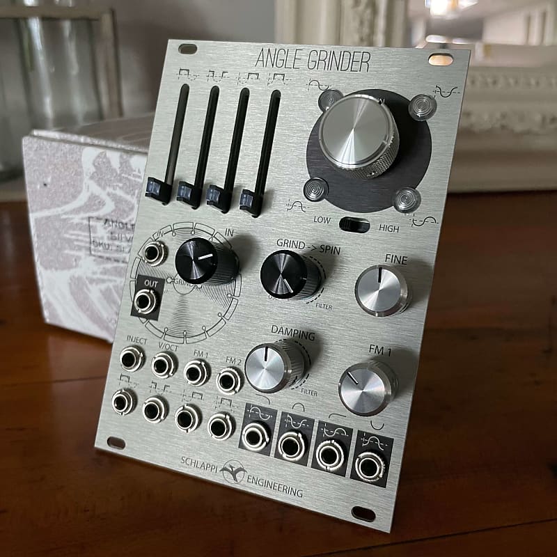 Schlappi Engineering ANGLE GRINDER Silver | Reverb