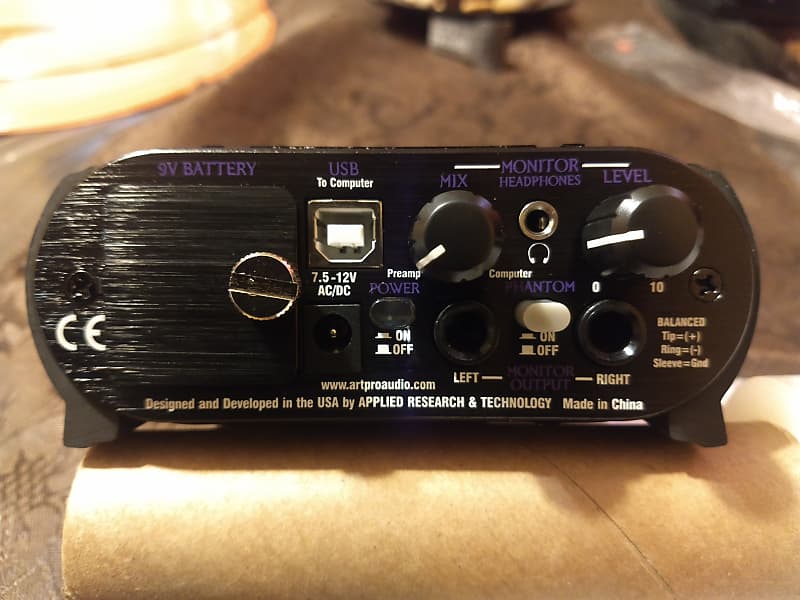 ART USB Dual Pre Two Channel Preamplifier/Computer Interface | Reverb