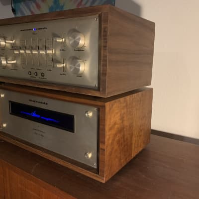 Fully Restored Marantz Model 32 Stereo Power Amp And Model 33 | Reverb