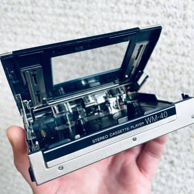 [ULTRA RARE] Sony WM-40 Walkman Cassette Player, Excellent | Reverb UK