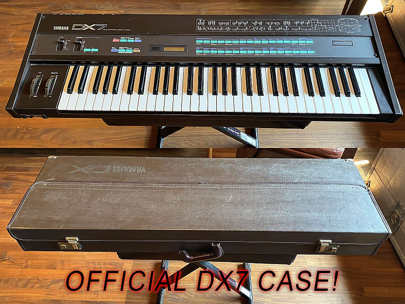 Yamaha DX7 Programmable Algorithm Synthesizer WITH RARE CASE | Reverb