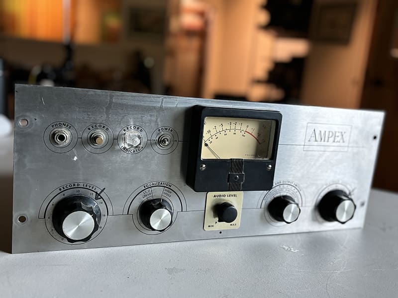 1960's vintage AMPEX 351 tube mic preamp Free Shipping | Reverb