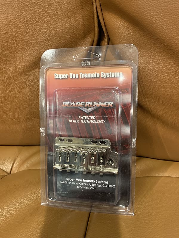 SUPER-VEE TREMOLO SYSTEM "BLADE RUNNER" FOR STANDARD 6 SCREW | Reverb