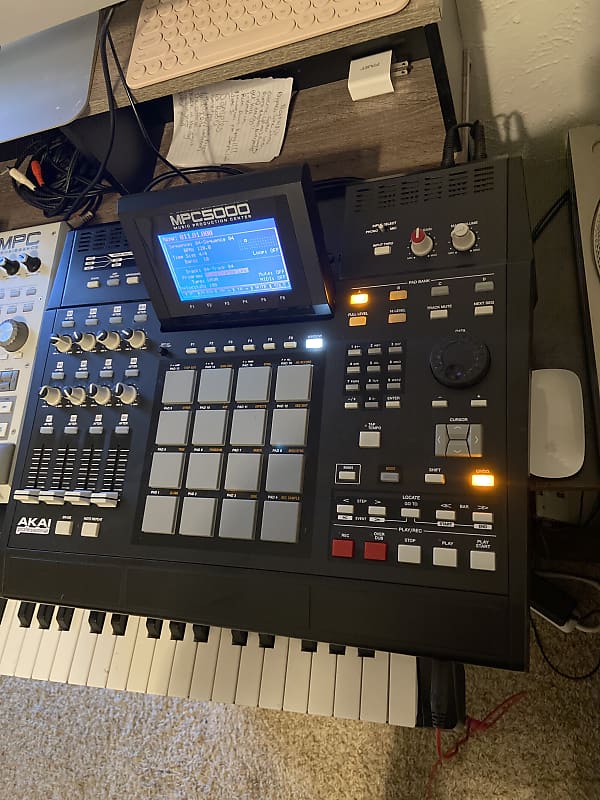 Akai Mpc 5000 Early 2000s - Mint Black | Reverb UK