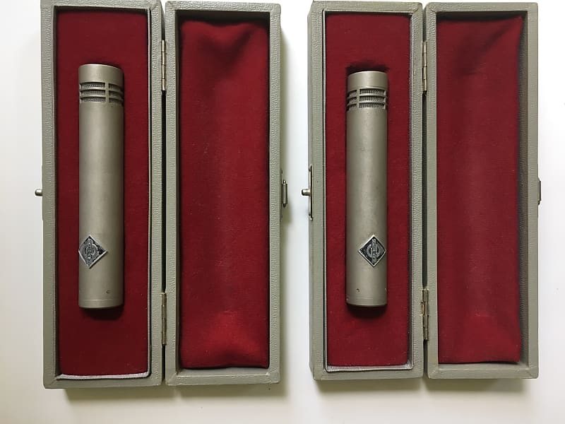Neumann matched U64 tube mics & power supply | Reverb UK