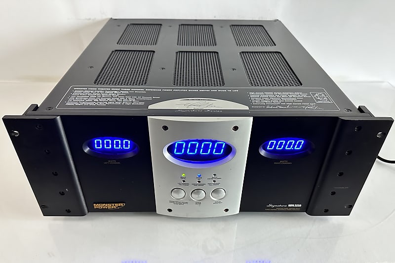 MonsterPower Signature MPA 3250 Power Amplifier | Reverb