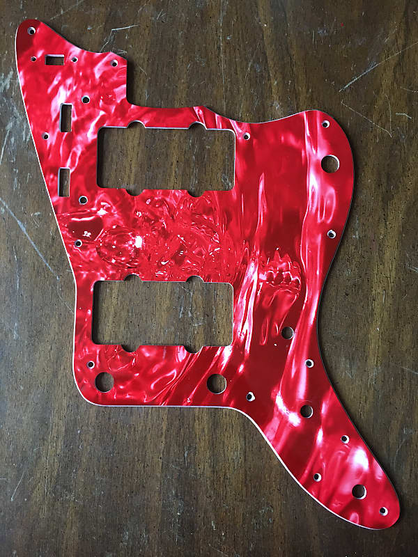 Greasy Groove Red Jazzmaster Pickguard | Reverb