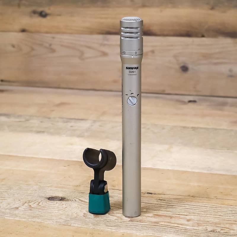 Shure SM81 (SM-81) Condenser Microphone Mic Mike Instrument | Reverb