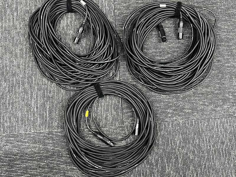 Whirlwind (2) 100ft & (1) 75ft Accusonic+2 Low-Z - XLR-Male | Reverb