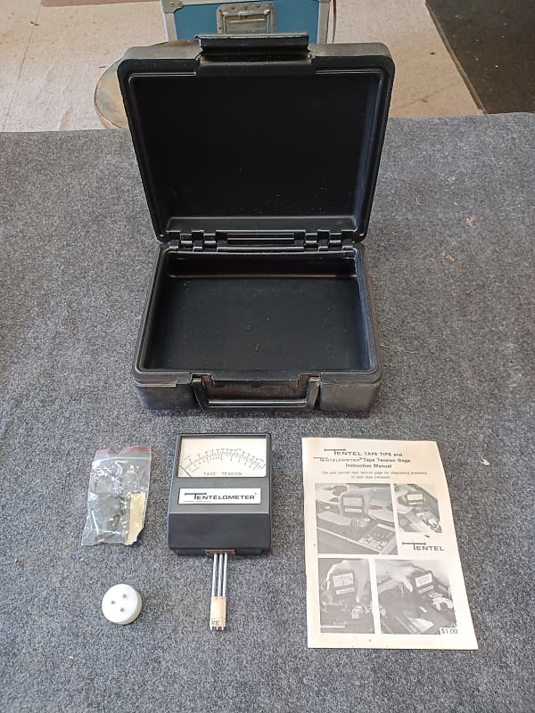 Vintage Tentel Tentelometer Tape Tension Guage | Reverb