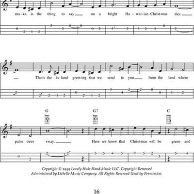 Christmas Ukulele, Hawaiian Style | Reverb