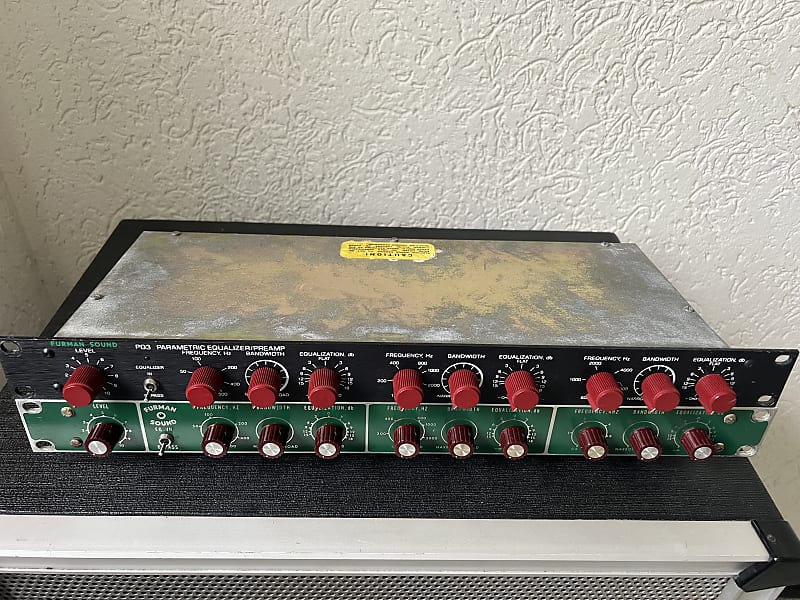 Furman PQ-3 parametric equalizer /pre-amp pair | Reverb