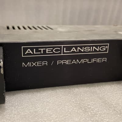 Vintage 1970s Altec Lansing 1689A Mixer/ Preamplifier Mic Pre | Reverb