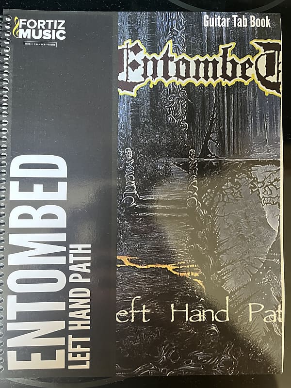 Entombed - Left Hand Path - Guitar Tab / Tablature Book | Reverb