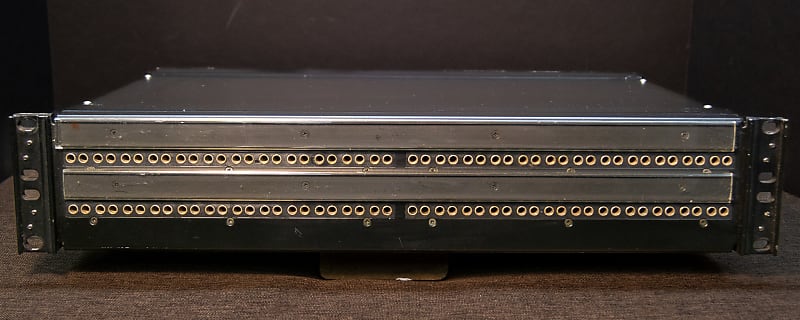 ADC TT Patch Bay P0890 - black 48 point-with cables | Reverb