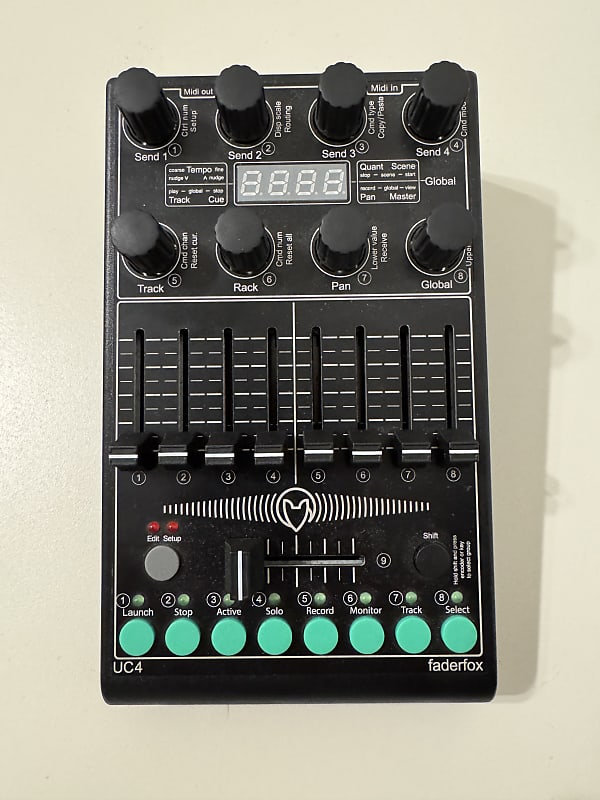 Faderfox UC4 compact universal MIDI controller | Reverb