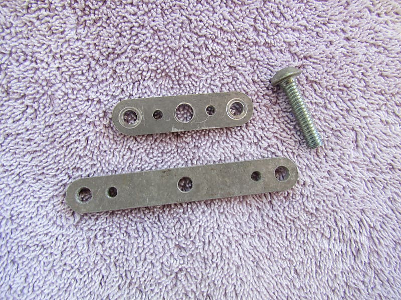 Danelectro/ Silvertone Control Cavity Parts 1960's Aluminum | Reverb