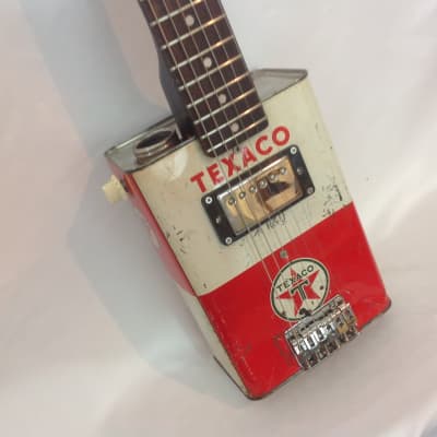 Becker Custom Guitars Texaco Oil Can Guitar 2018 Early | Reverb
