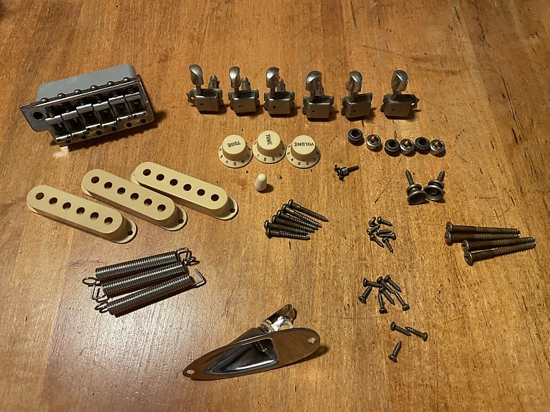 Fender Custom Shop 59 Stratocaster Relic Hardware | Reverb