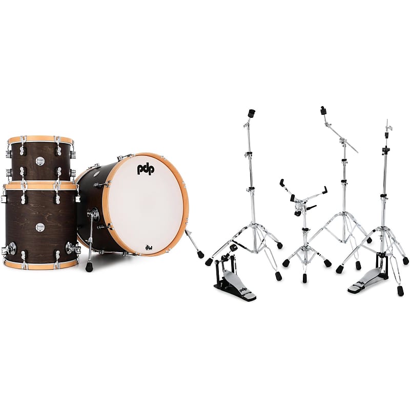 PDP Concept Maple Classic 3-piece Shell Pack and Hardware | Reverb