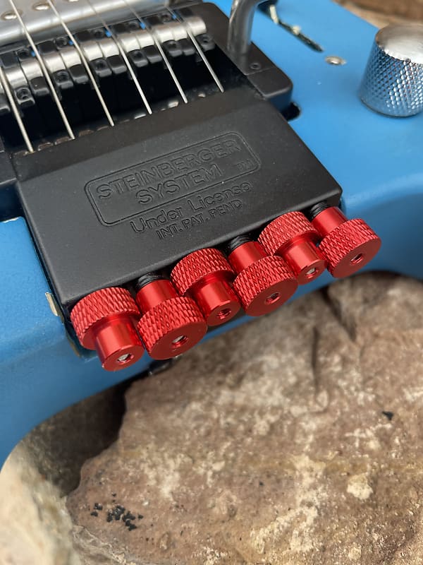 R-Trem Tuning Knobs Spirit Steinberger New - Red Metallic | Reverb