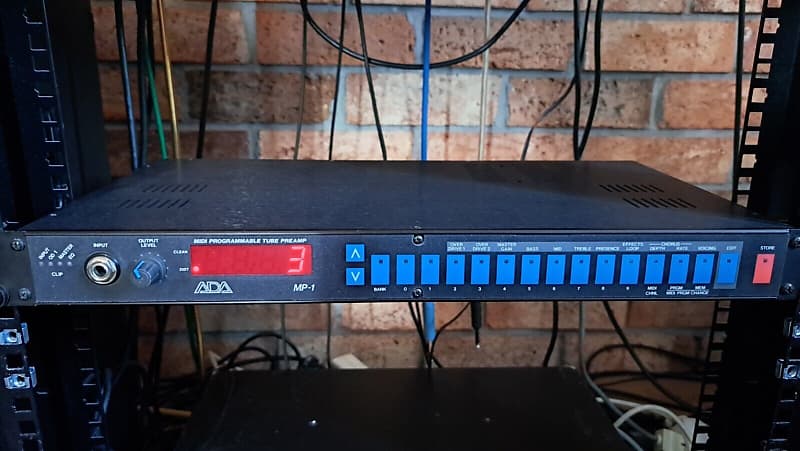 ADA MP-1 Tube Preamp Rack 220V New Tubes | Reverb