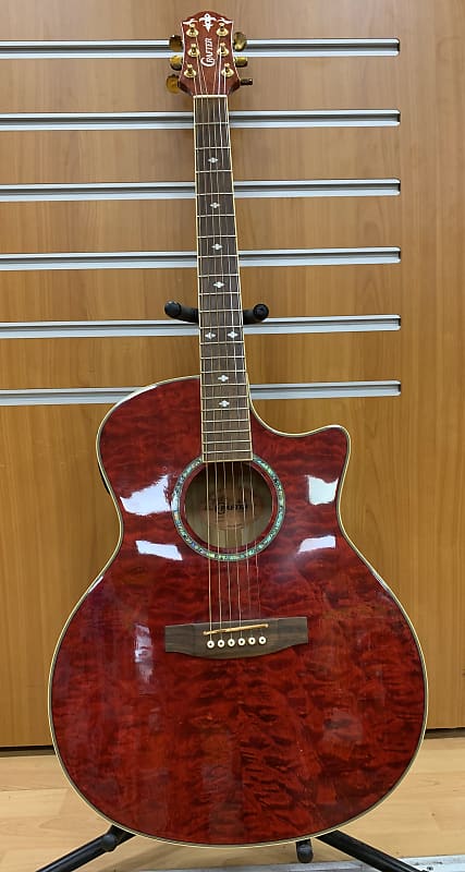Crafter EG-210 CEQ Red | Reverb
