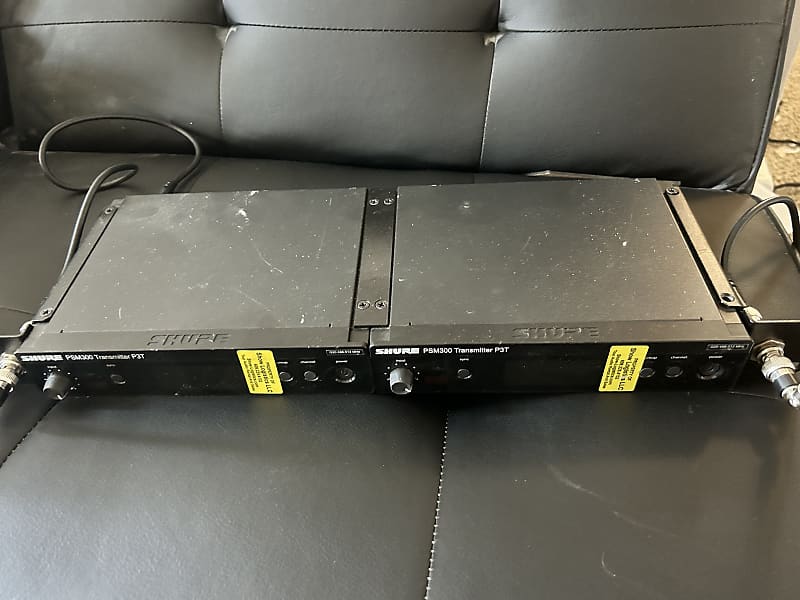 Shure PSM300 P3T Wireless Bodypack Transmitters (Pair) | Reverb