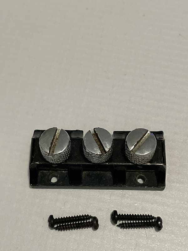 1980's Kahler USA Guitar Black Behind Nut String Lock Locking | Reverb