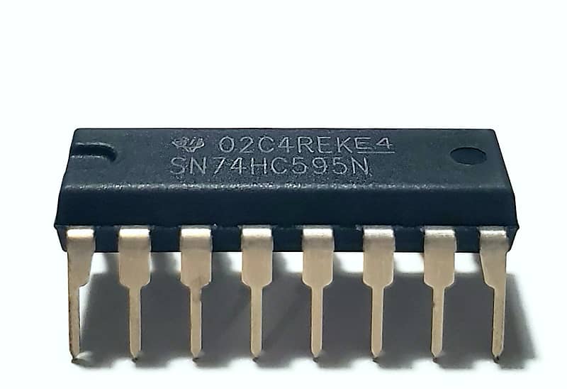 SN74HC595N 74HC595 8-Bit Shift Register with Output Latches | Reverb