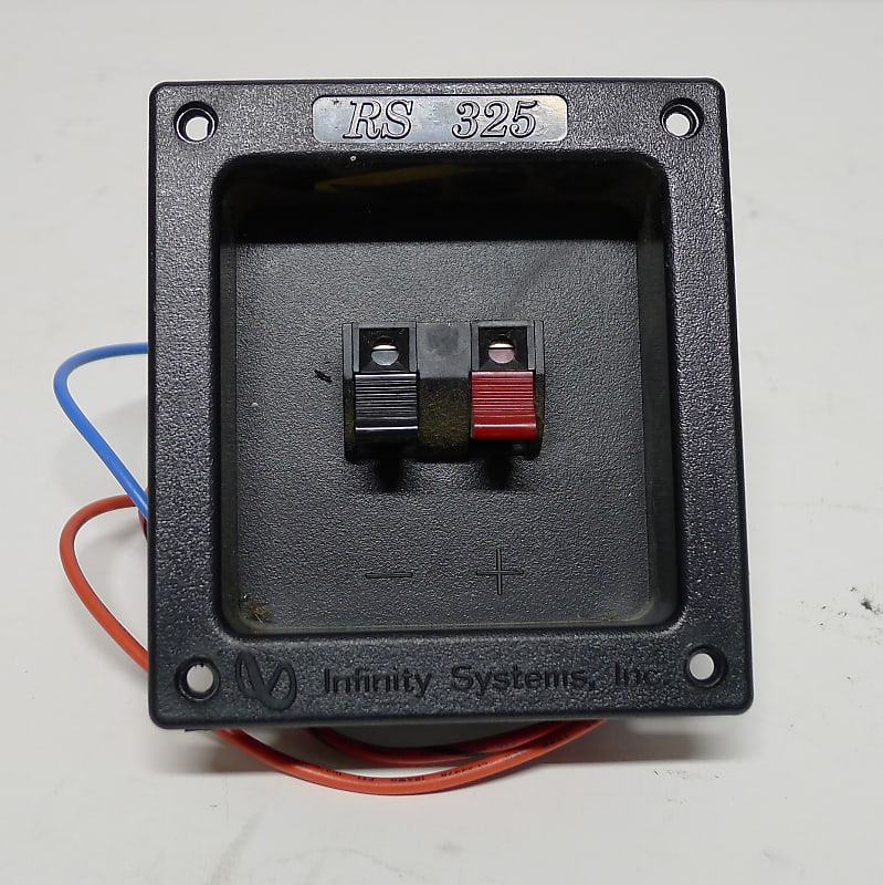 single Infinity RS 325 Crossover+terminal part | Reverb