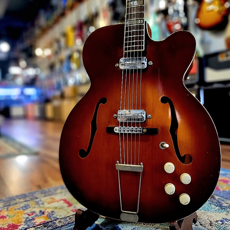 1959 Silvertone Archtop - Kay-Built - Model 57 1425L w/Gig | Reverb