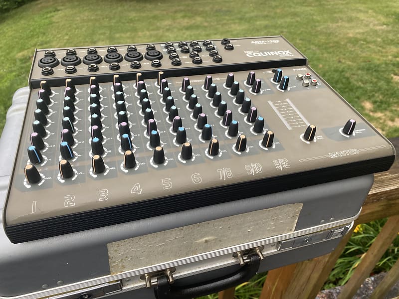 Audio-Centron Equinox 12-Channel Compact Mixer w/Case - 1990s | Reverb