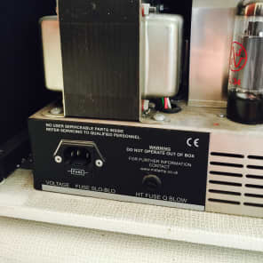 Harry Joyce (hiwatt) Custom White 100w matamp UK | Reverb