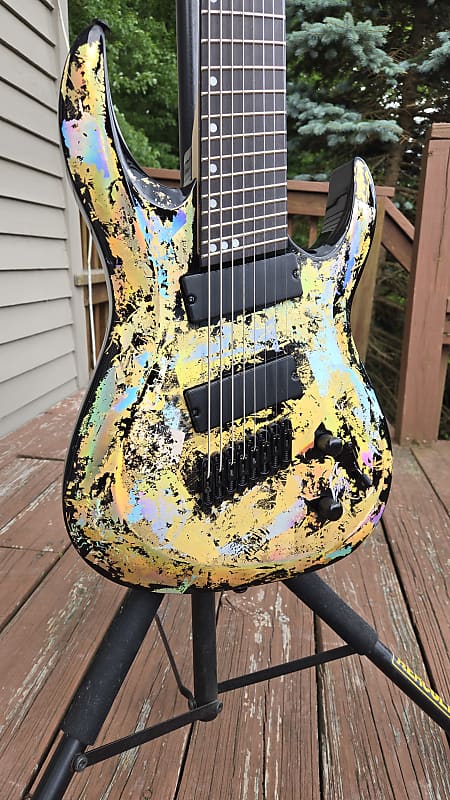 Harley Benton R-458 2024 - HoloFlash - Custom | Reverb