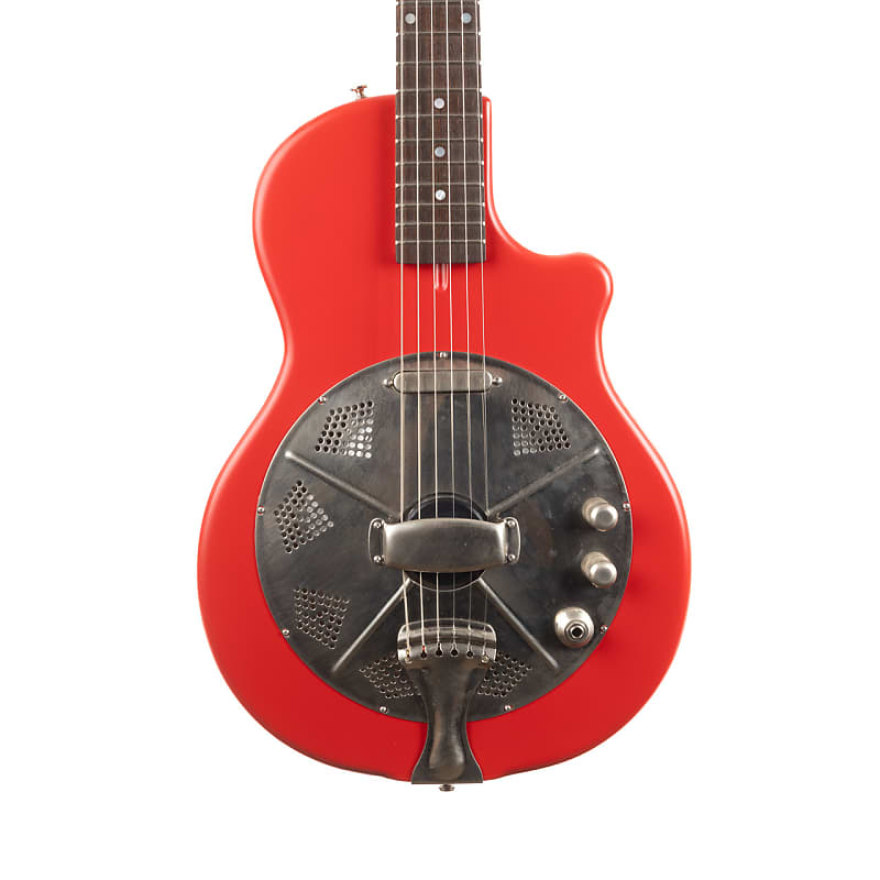 Used National Res-O-Tone Electric Resonator Red 2011 | Reverb