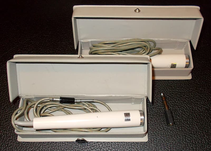 (2) Sony F-96 Vintage Dynamic Microphone's 1970's | Reverb