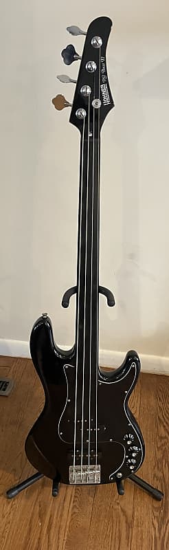 Hohner Professional PJ Bass FL (Fretless) 1989 - Black | Reverb