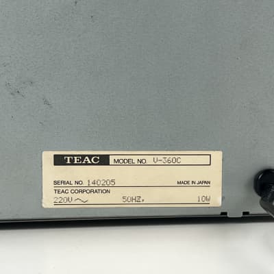 TEAC V-360C - Cassette Deck | Reverb