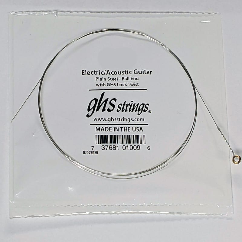 GHS Plain steel single string .016 | Reverb