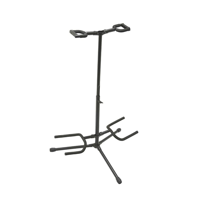 On-Stage Deluxe Folding Double Guitar Stand | Reverb