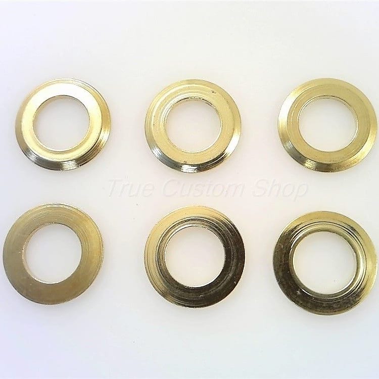 True Custom Shop® 10mm Gold Schaller Tuner Washers for Fender | Reverb