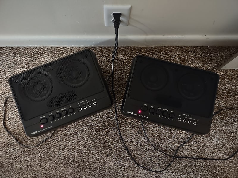Yamaha MS202 II studio monitors | Reverb
