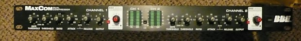 BBE MaxCom 2 Channel Compressor/Limiter/Gate with Built-In | Reverb UK