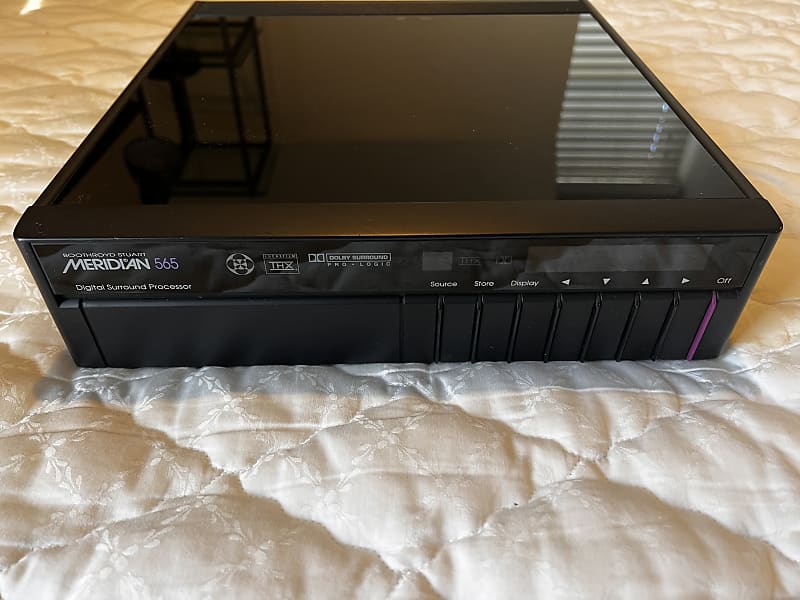 Meridian 565 Digital Surround Processor Mid-90s - Black | Reverb