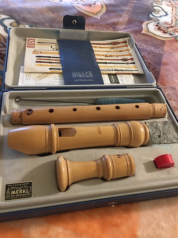 Moeck Rottenburgh 239 F alto A440 curved wind way recorder - | Reverb