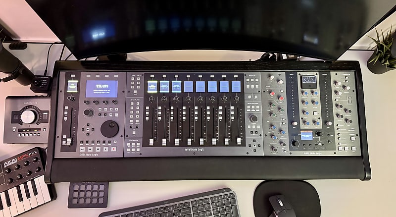 Solid State Logic SSL UF8 , UF1, UC1 w/ MixEnds Black Bundle | Reverb