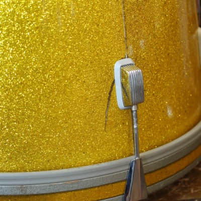 1960's Trixon 'Telstar' outfit in Yellow Sparkle | Reverb