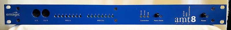 EMAGIC AMT8 - 8 Port Midi to USB Interface | Reverb